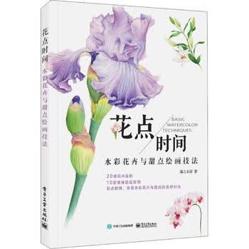 花点时间 水彩花卉与甜点绘画技法