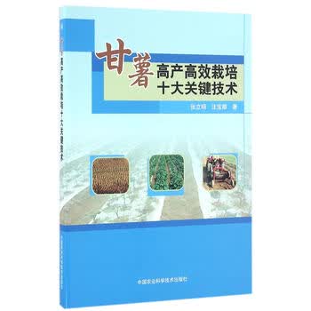 红薯怎么种植技术书籍 甘薯高产高效栽培十大关键技术9787511624444