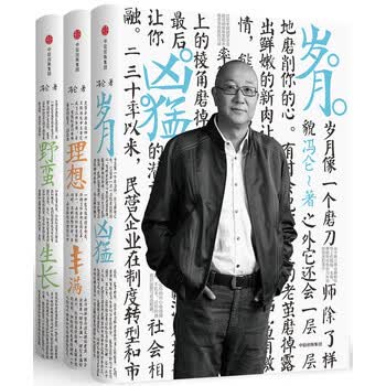 冯仑商业三部曲 岁月凶猛 理想封面 野蛮生长（套装共3册）