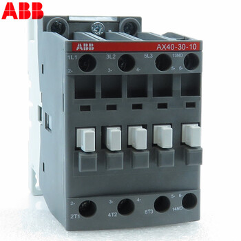 ABB 交流接触器 AX40-30-10 01 40A 常开常闭可选 AX40-30-10 常开 线圈电压AC110V【图片 价格 品牌 报价】-京东