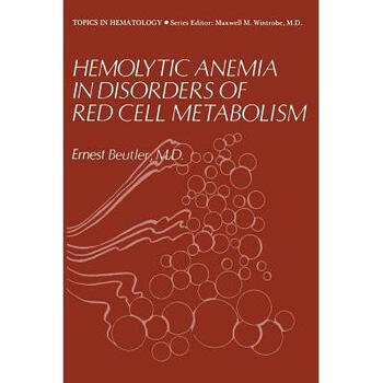 Hemolytic Anemia in Disorders of Red Cell Me...