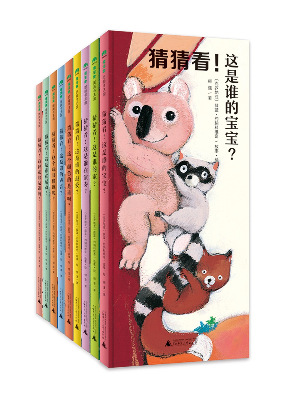 猜猜看系列（套装共9册）(魔法象·图画书王国)