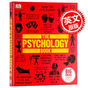 英文原版 The Psychology Book （DK）心理学百科英文原版 精装