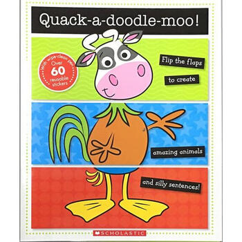 Mix And Match Books:Quack-A-Doodle-Moo 进口故事书