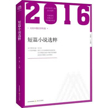 2016年短篇小说选粹