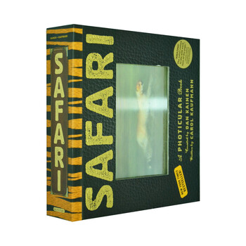 光与影视觉书系列 会动的3D图片书 草原 Safari:A Photicular Book