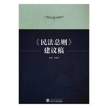 《民法总则》建议稿 法律 书籍
