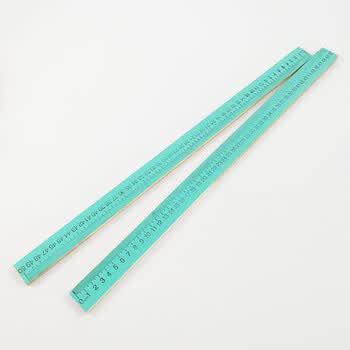 一根半米尺 50cm木质直尺 木制教具 小学数学教学仪器 实验器材