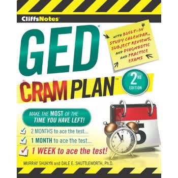 【】Cliffsnotes GED Cram Plan Sec