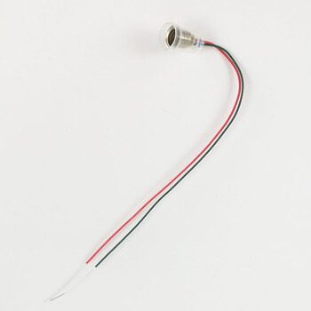 带连接线螺口小灯座 e10 物理教学仪器 适用于小电珠小灯泡1.5v2.5v