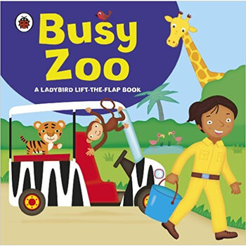 英文原版 Ladybird Lift the Flap: Busy Zoo 忙碌的