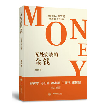 正版书籍 无处安放的金钱9787313168382