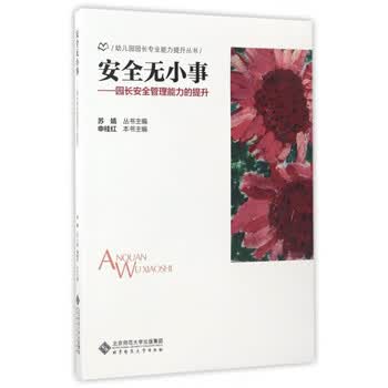 幼儿园园长专业能力提升丛书 安全无小事：园长安全管理能力的提升