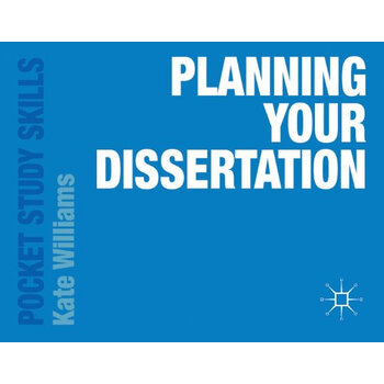 【】Planning Your Dissertation