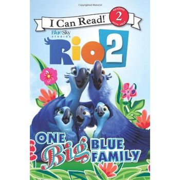 I Can Read Level 2 Rio 2: One Big Blue Famil