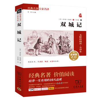 双城记 新版经典名著 大家名译（ 无障碍阅读 全译本）