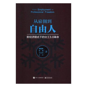 从雇佣到自由人：新经济模式下的分工3.0 经济 吕廷杰[等]著 电子工业出版社 9787121308