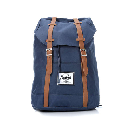 【Herschel双肩包10066】Herschel Supply Retreat经典色时尚潮流男女双肩包书包背包潮牌 蓝色 10066 ...