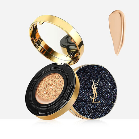 圣罗兰（YSL） 圣罗兰气垫新款 羽毛银色气垫粉底#B20泫雅同款 2020春夏限定星钻水墨气垫B20滋润奶油肌透亮色【图片 价格 品牌 报价】-京东