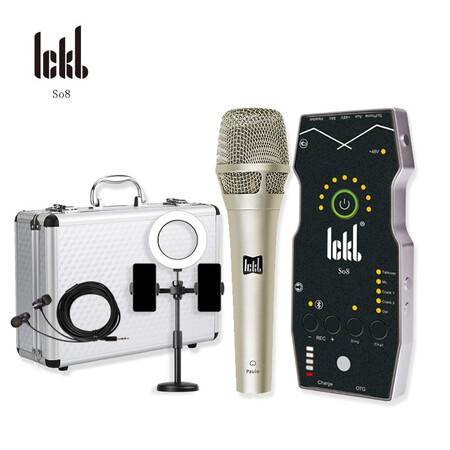 【ickbickb so8声卡+ickb 保罗麦克风套装】Ickb so8第四代+保罗声卡套装手机直播电脑抖音主播唱歌k歌录音直播设备全套电容麦克风唱吧全民神器话筒【行情 报价 价格 评测】-京东