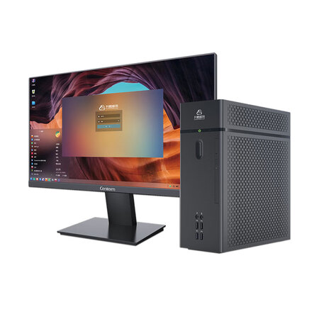 【升腾威讯C73-G3】升腾威讯(CentermWeiXun)C73-G3台式机KX-U6780A/8G/256G/23.8英寸 支持 ...