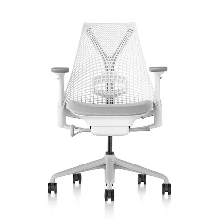 【二手99新】美国 赫曼米勒HermanMiller Sayl 全功能 原装正品 电竞人体工学椅 灰白色（前倾+腰托+4D扶手）其他颜色咨询 ...