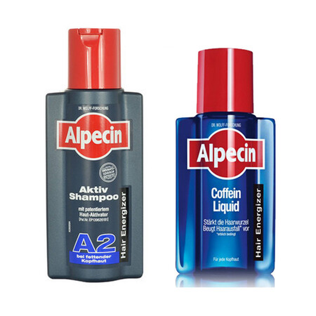 Alpecin德国 Alpecin阿佩辛 A2洗发水+营养液（油性发质）【图片 价格 品牌 报价】-京东