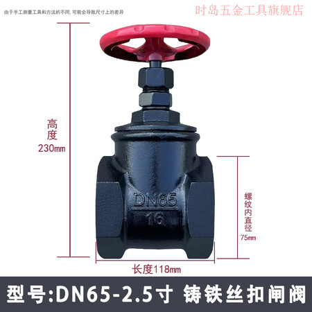 iosn丝扣闸阀Z15T-10/16 铸铁丝口闸阀 闸板阀DN15 20 25 32 40 50 DN65 2.5寸/国标铜芯【图片 价格 品牌 报价】-京东