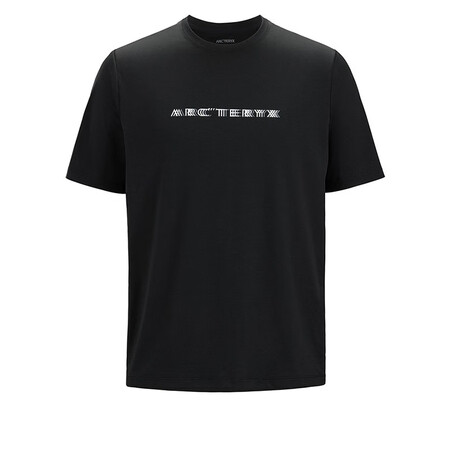 始祖鸟（ARC'TERYX）Cormac/Motus SS 圆领衫T恤 男士纯色户外速干短袖 Balck/30230 M（建议69-81kg ...