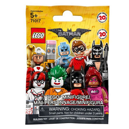 LEGO 乐高 Batman Movie 蝙蝠侠大电影 DC自杀小队 正义联盟 超级英雄 71017 小人仔 抽抽乐（剪口确认） 20只一套 ...