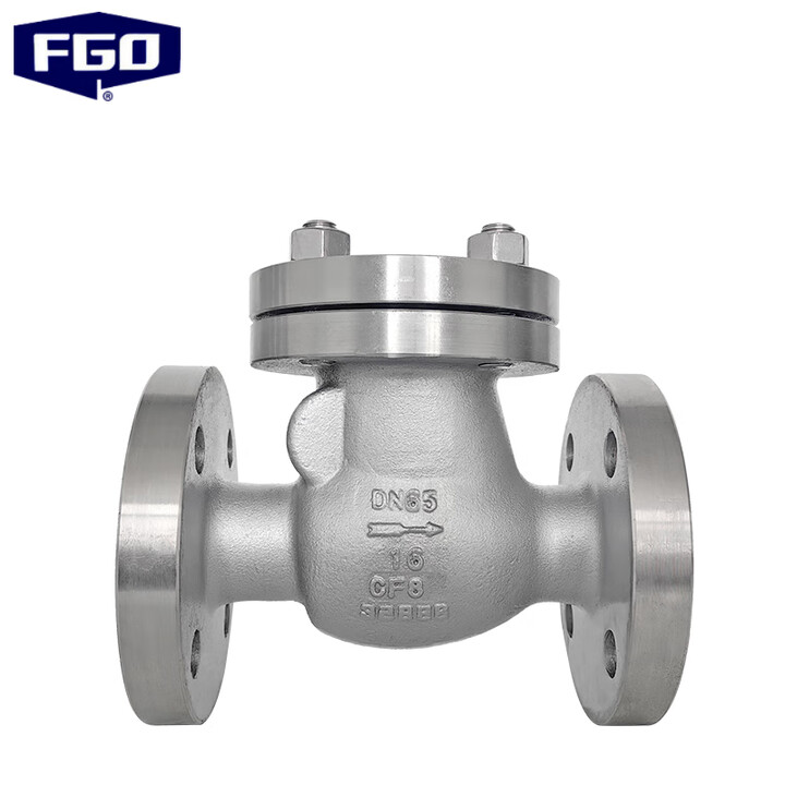【FGOH44W-16P】FGO 旋启式止回阀 不锈钢304中型 H44W-16P DN65【行情 报价 价格 评测】-京东