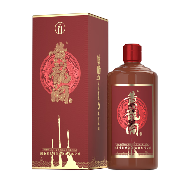 酱礼坊黄龙洞洞藏酱香型白酒53° 53%vol 500mL 6瓶【图片 价格 品牌 报价】-京东