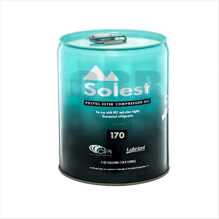 【CPICPI SOLEST 170】CPI SOLEST170冷冻油 美国原装进口路博润寿力斯特POE合成多元醇酯 亚太天加格力中央空调螺杆 ...