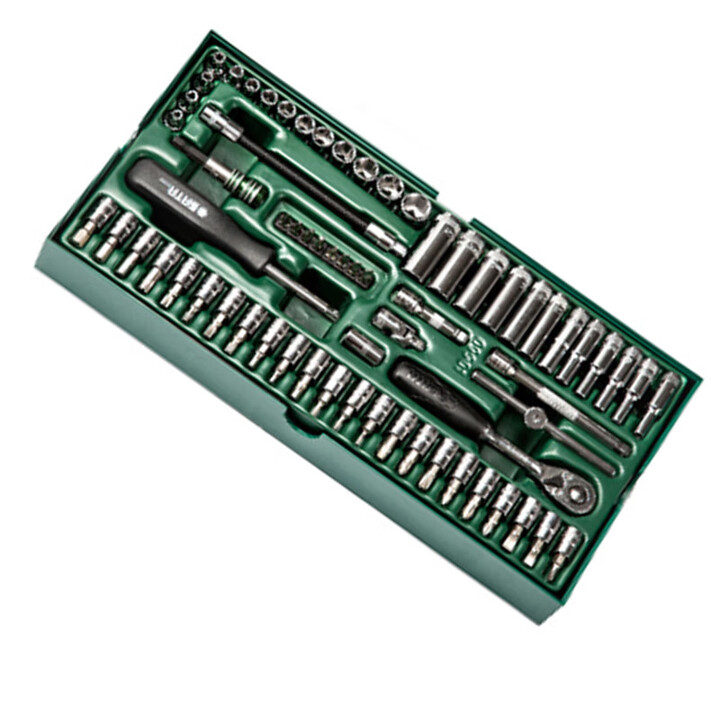 【世达（SATA）09901】世达（SATA）工具托组套-66件6.3MM系列套筒 09901【行情 报价 价格 评测】-京东