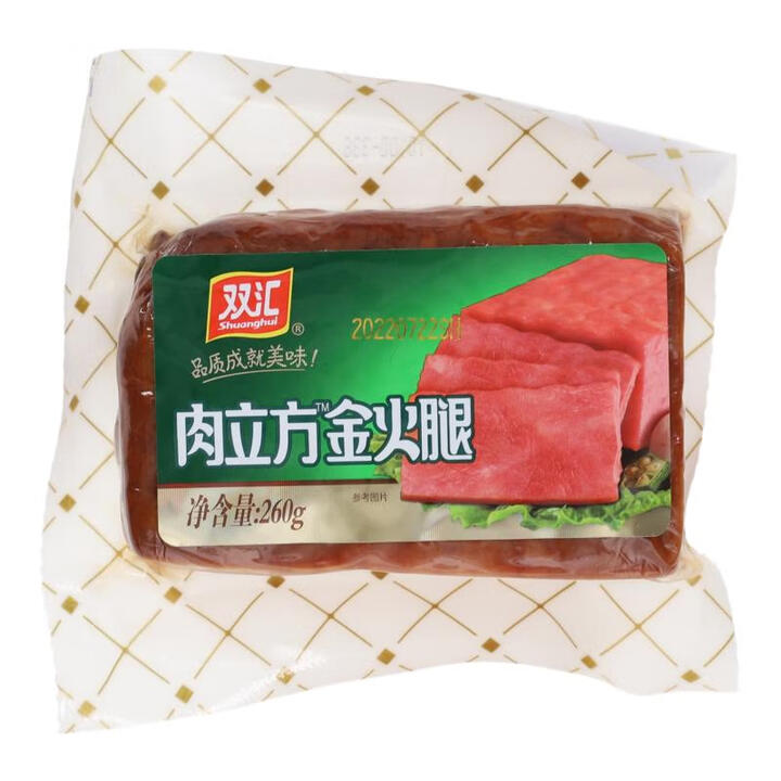 双汇肉立方金火腿【图片 价格 品牌 报价】-京东