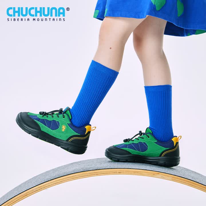 丘丘纳CHUCHUNA儿童童鞋2025春秋男童女童户外鞋轻便儿童休闲鞋 绿蓝色款建议拍大一码 27【图片 价格 品牌 报价】-京东
