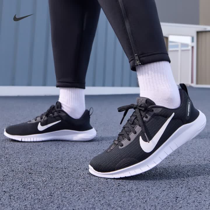 耐克（NIKE）官方FLEX EXPERIENCE RN 12女子跑步训练鞋透气DV0746 004黑/白色/暗烟灰 41【图片 价格 品牌 ...