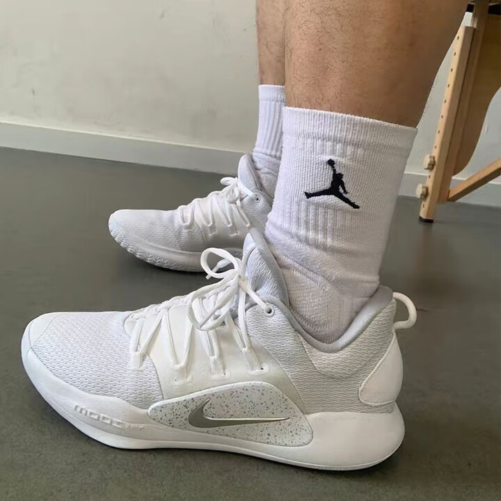 耐克（NIKE）男鞋HyperDunk X HD 2018约基奇高帮防滑耐磨实战运动篮球鞋 AR0465-100 42.5 (270mm ...