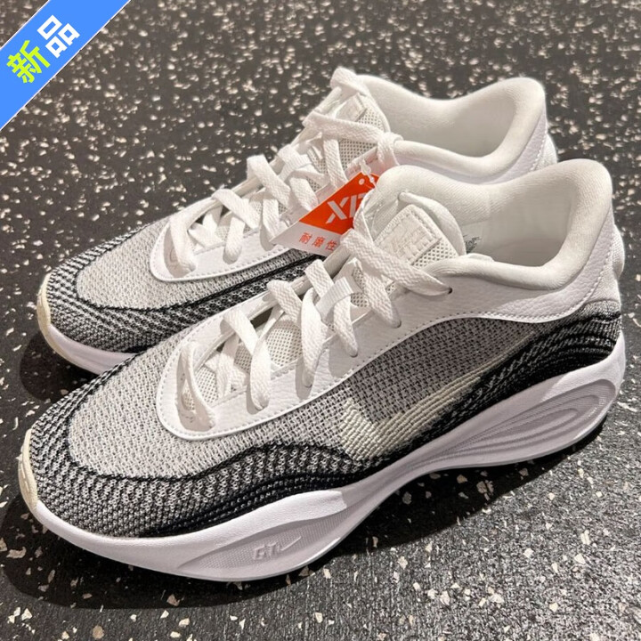 耐克（NIKE）官方网舰店篮球鞋男鞋秋季新款G.T. HUSTLE ACADEMY EP缓震运动鞋 FJ7808-100灰色 40【图片 价格 ...