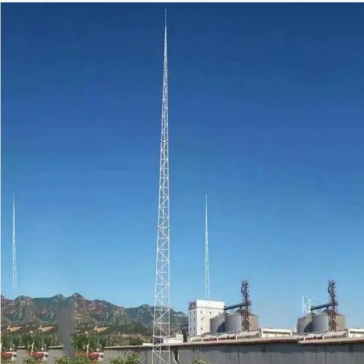 SMVP环形单管避雷针塔GH接闪杆钢管避雷针15m20m25m30米35m 银色三角塔【图片 价格 品牌 报价】-京东