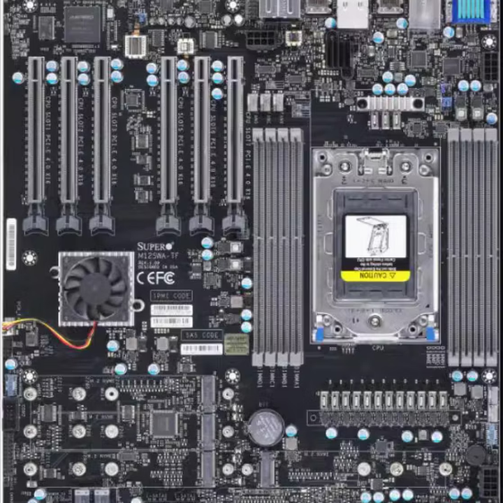 超微超微M12SWA-TF单路工作站主板支持AMD撕裂者 3900WX 5900WX 多GPU【图片 价格 品牌 报价】-京东