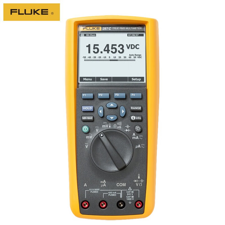 【福禄克福禄克】福禄克 FLUKE F287C 数字万用表工业级真有效值电子记录多用表【行情 报价 价格 评测】-京东