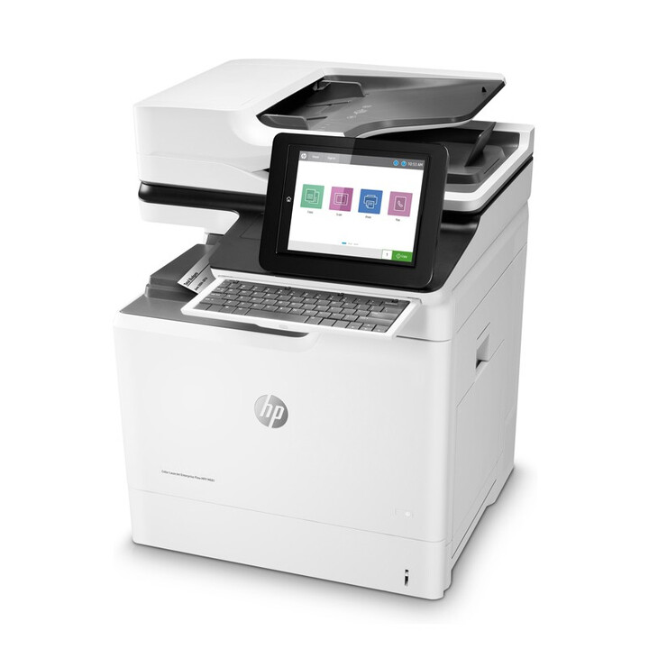 【惠普 M681f】惠普 （HP）Color LaserJet Enterprise MFP M681f A4彩色高速数码多功能一体机 双面 ...