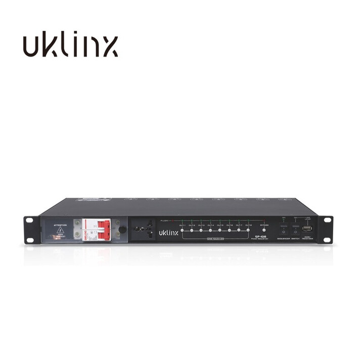 UKLINX林克斯音响SP-108电源时序器控制器会议舞台音响设备管理器【图片 价格 品牌 报价】-京东
