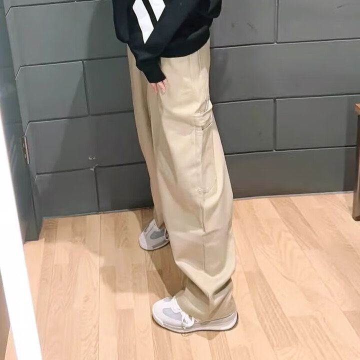 阿迪达斯（adidas）三叶草运动裤男裤2026春季新款时尚休闲工装复古直筒长裤JC6839 JC6840卡其色 L【图片 价格 品牌 报价】-京东