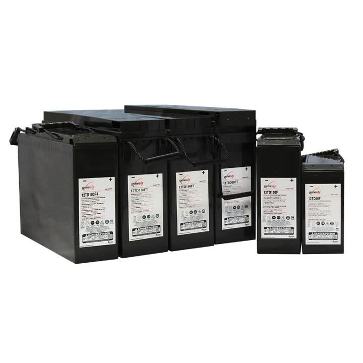 【ENERSYS12TD100F4】EnerSys/艾诺斯蓄电池12TD100F4 狭长铅酸免维护前置端子电池12V100Ah 直流屏用 ...
