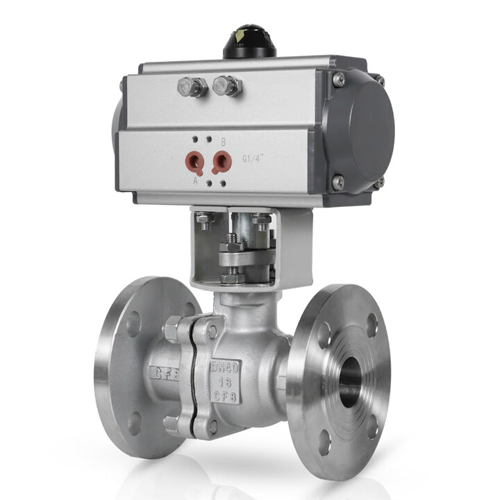 上海沪工阀门Q641F-16P不锈钢304 316气动球阀耐高温快速切断阀 其它口径联系客服【图片 价格 品牌 报价】-京东