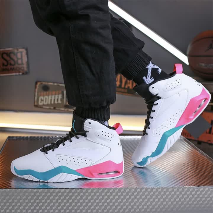 耐克（NIKE） Air Jordan Lift Off男女减震防滑耐磨糖果休闲运动篮球鞋轻便 AR4430-105粉白 39【图片 价格 ...