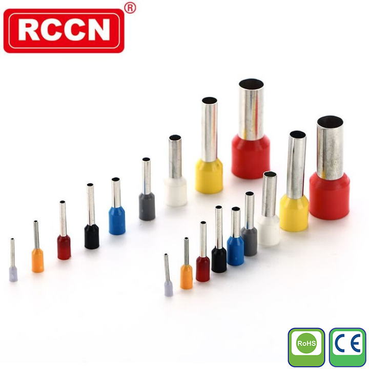 RCCN 欧式端子 欧式管型绝缘端子 ET红色欧式管形绝缘端子 UL认证 拍前需咨询确认 ET50-25 200个/包 拍前需联系客服 红色 ...