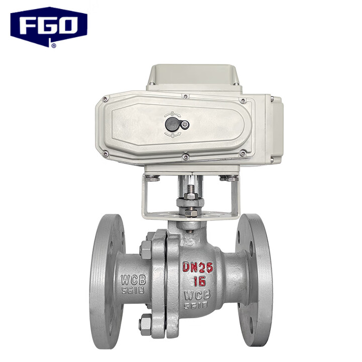【FGOQ941F-16C】FGO电动球阀 碳钢四氟密封 开关型 380V Q941F-16C DN25【行情 报价 价格 评测】-京东